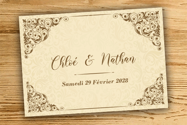 Faire-part 150x210mm - Impression de haute qualité | L’Atelier du Print